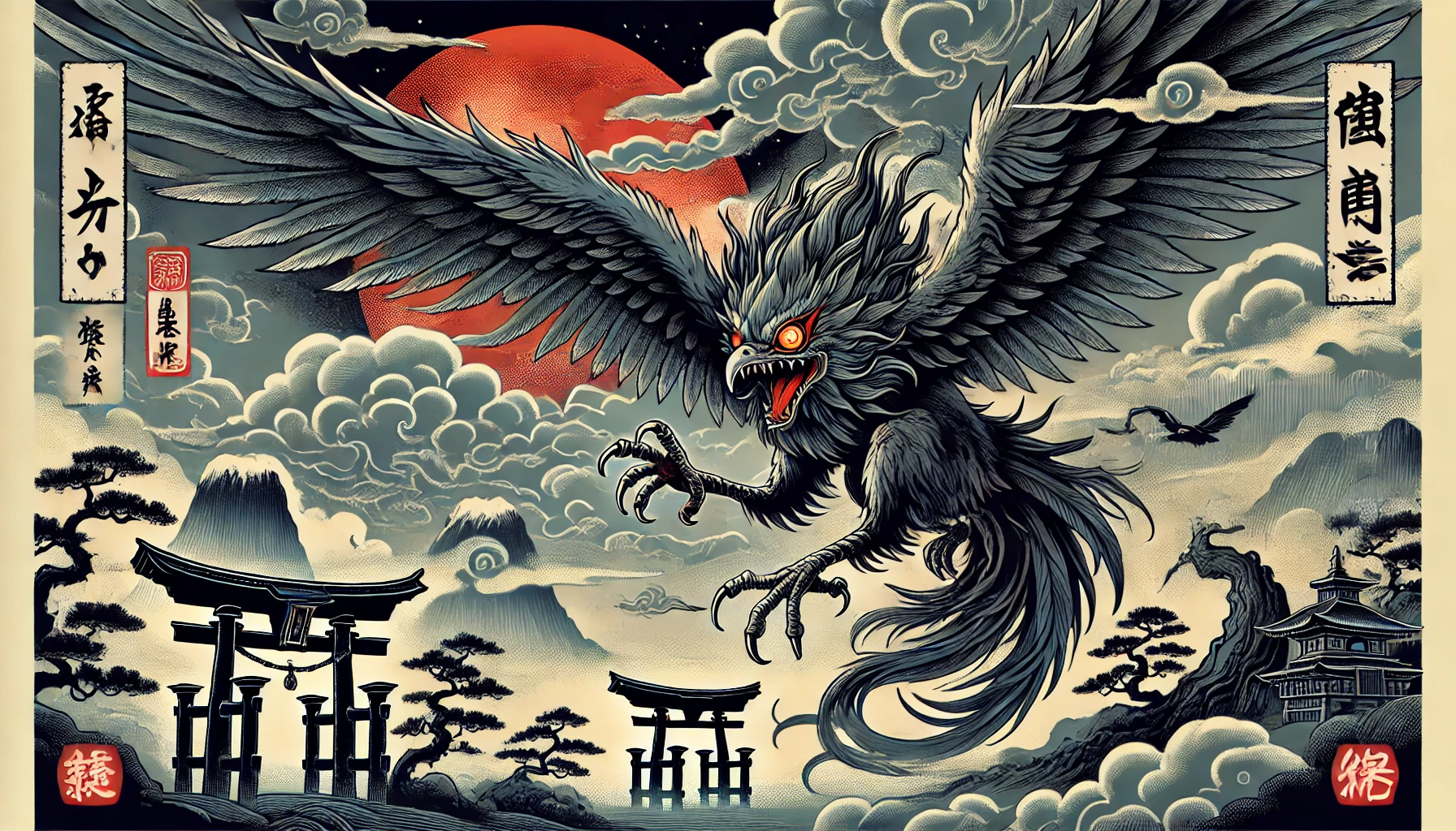 Nekomata: The Mythical Two-Tailed Cat Yokai of Japanese Folklore - AI ...