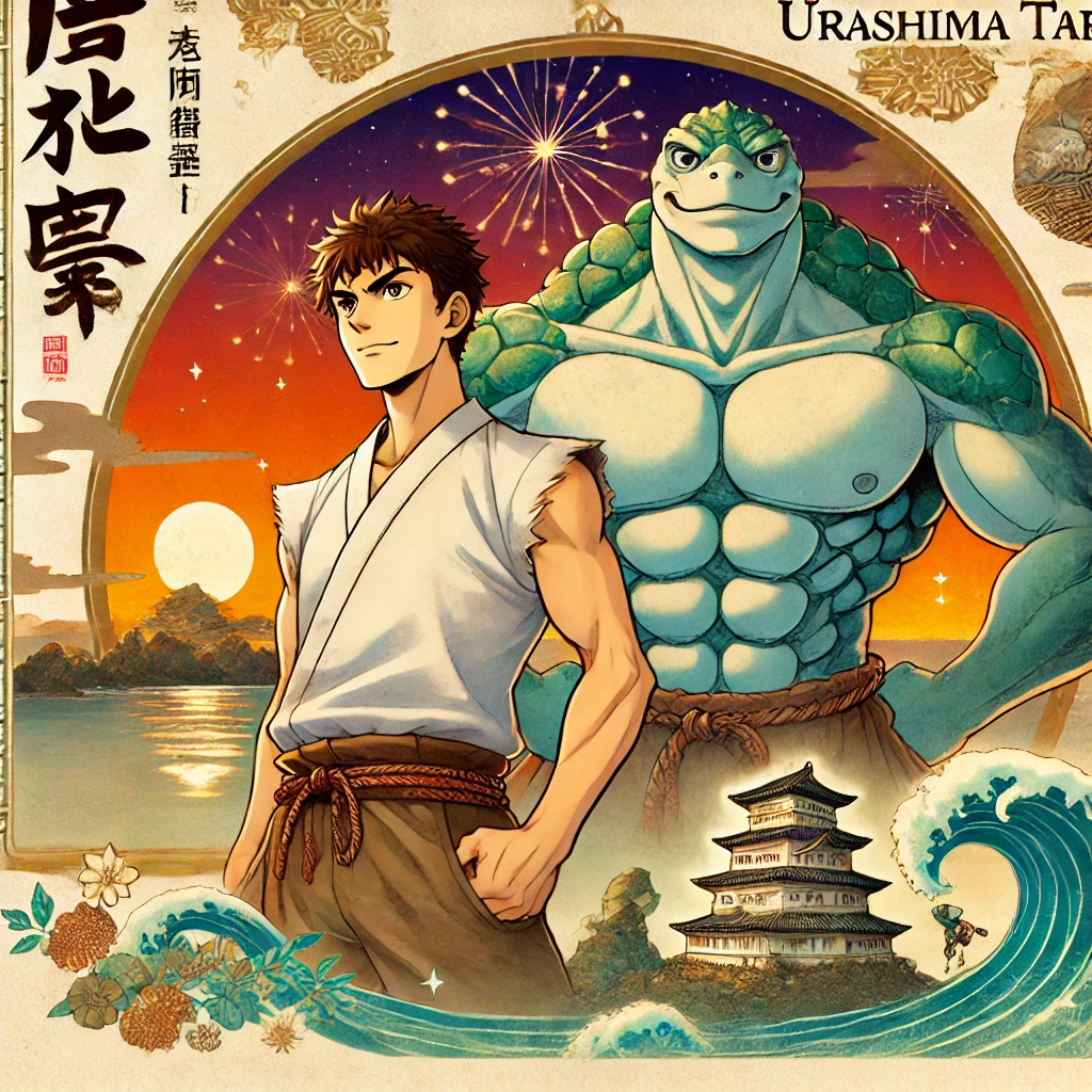 浦島太郎をAIと一緒に考えてたらマッチョになった件。 | AIと語る-世界のむかし話
