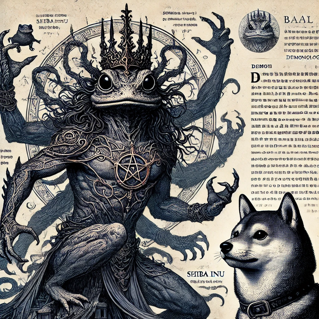 悪魔バアル⇔豊穣の神バアルWITH柴犬 | AIと語る-世界のむかし話