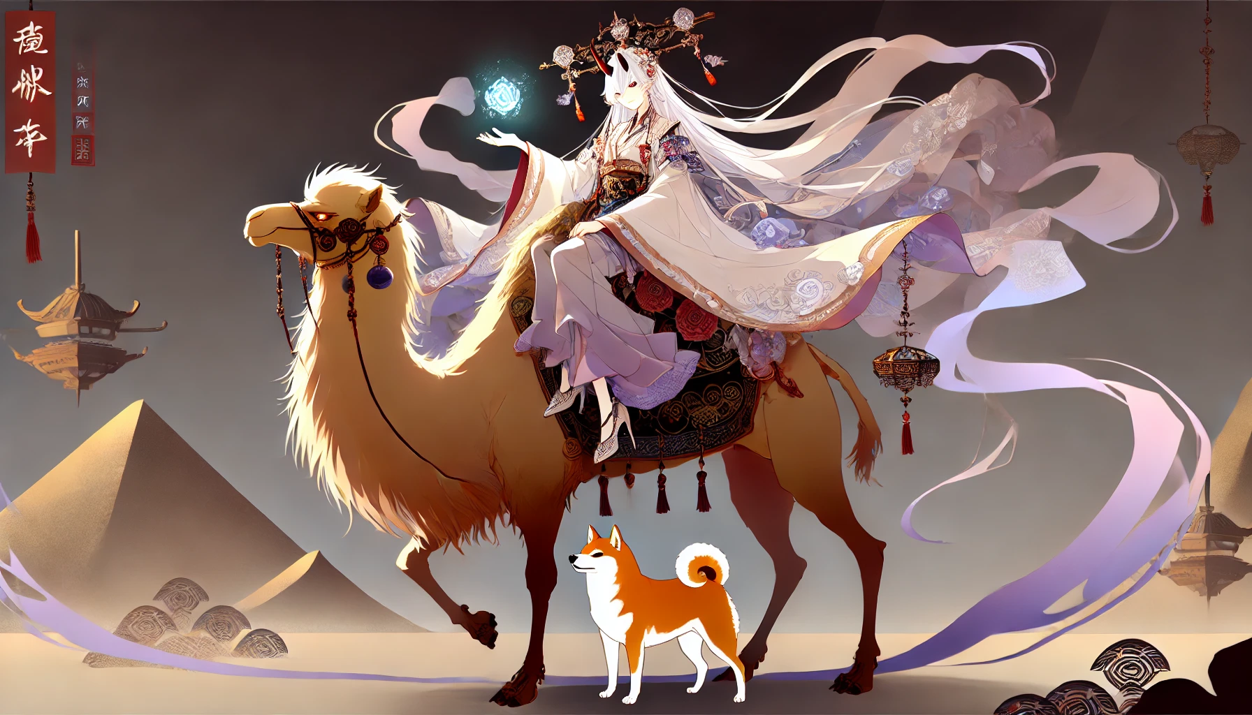 ソロモン72柱の悪魔グレモリーWITH柴犬 | AIと語る-世界のむかし話