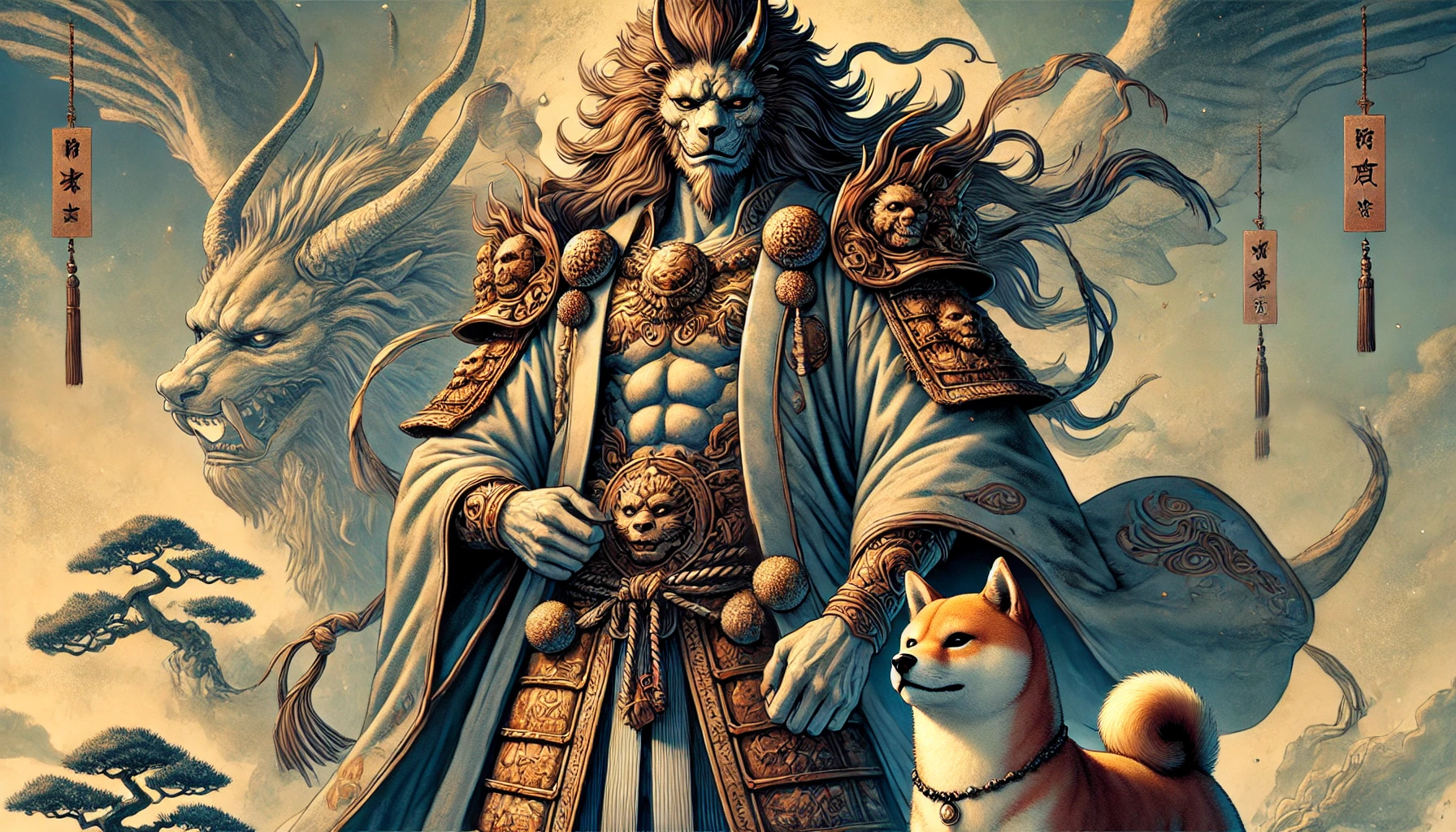 ソロモン72柱の悪魔マルバスWITH柴犬 | AIと語る-世界のむかし話