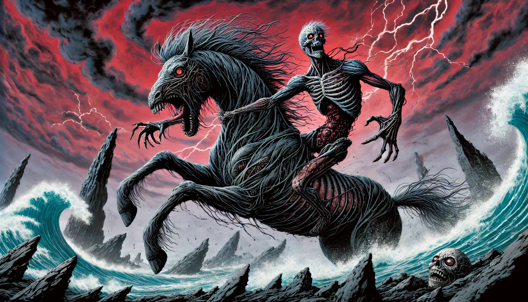 ナックラヴィー：恐怖の海の怪物、その伝説とオークニー諸島の伝承 | AIと語る-世界のむかし話