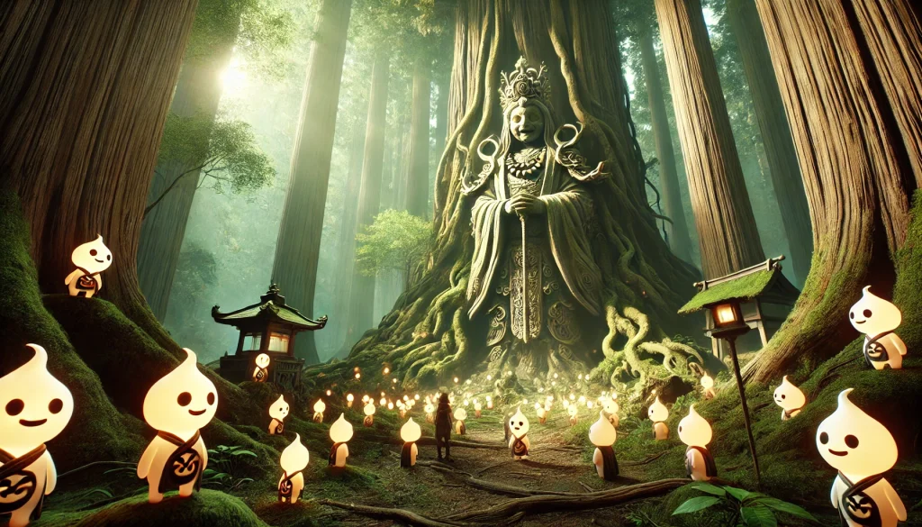 木霊（こだま）とは？日本の森に宿る精霊の伝承と自然信仰を解説 | AIと語る-世界のむかし話