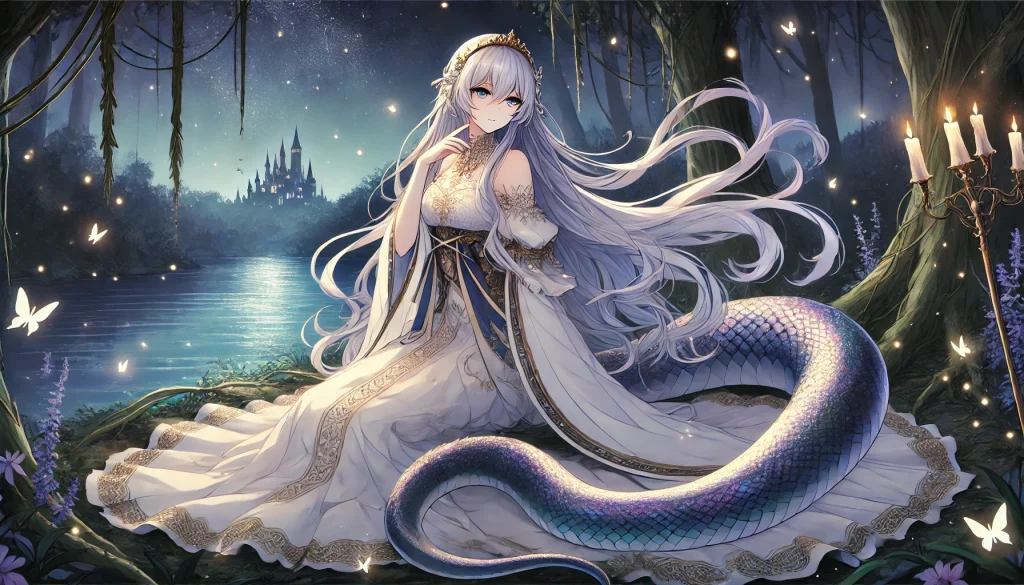 魔法使いの姫メリュジーヌ：フランス伝説に残る妖精の物語｜スタバのロゴのモデル⁉ | AIと語る-世界のむかし話