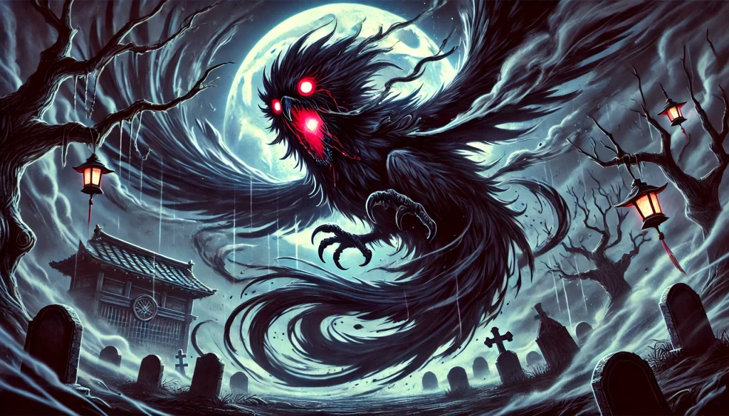 陰摩羅鬼（オンモラキ）とは？日本の妖怪・死者の霊が鳥になる伝承を解説！ | AIと語る-世界のむかし話