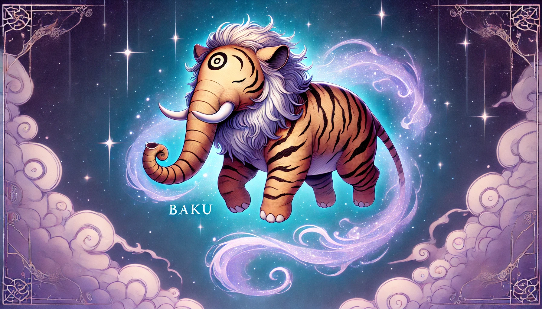 夢を食べる幻獣・獏とは？伝説と実在のバクの違いを解説 | AIと語る-世界のむかし話